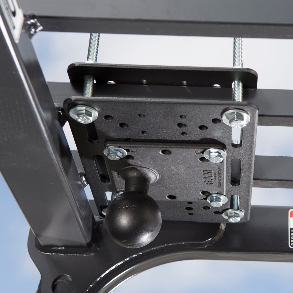 RAM-335-D-246 RAM Lift Truck Overhead Guard Base with Ball ... | eBay