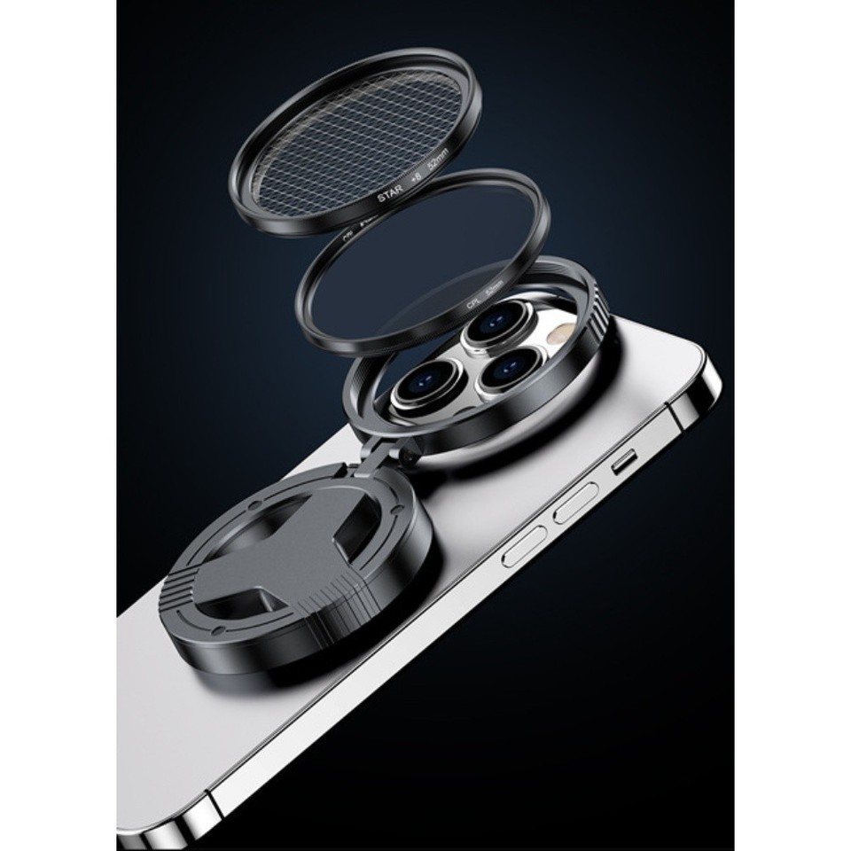 CPL Filter for Phone with Magnetic Lens Adapter and Protective Storage ...