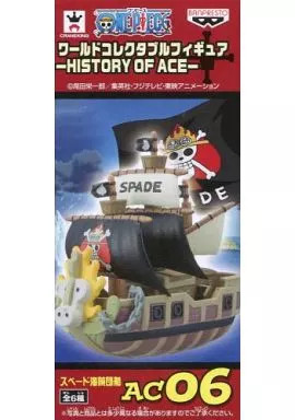 Figure Spade Pirates Ship One Piece World Collectible -History Of Ace ...
