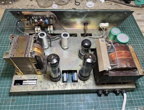 TR Speech Valve Amplifier Ham Transmitter Vintage Valve Type K.689B ...