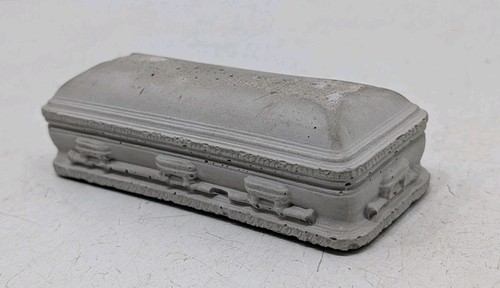 Coffin Casket Salesman Sample Size Paper Weight Funeral Novelty Statue ...