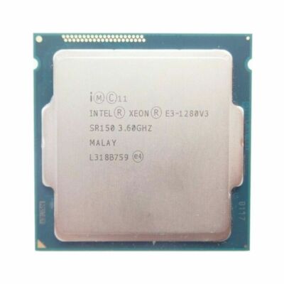 Intel Xeon E3-1280 V3 SR150 3.60GHz 8MB Quad Core LGA1150 CPU Processor ...