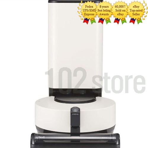 LG Cordzero R9 RO965 Objet Collection AI Robot Vacuum Cleaner 220V/60Hz ...