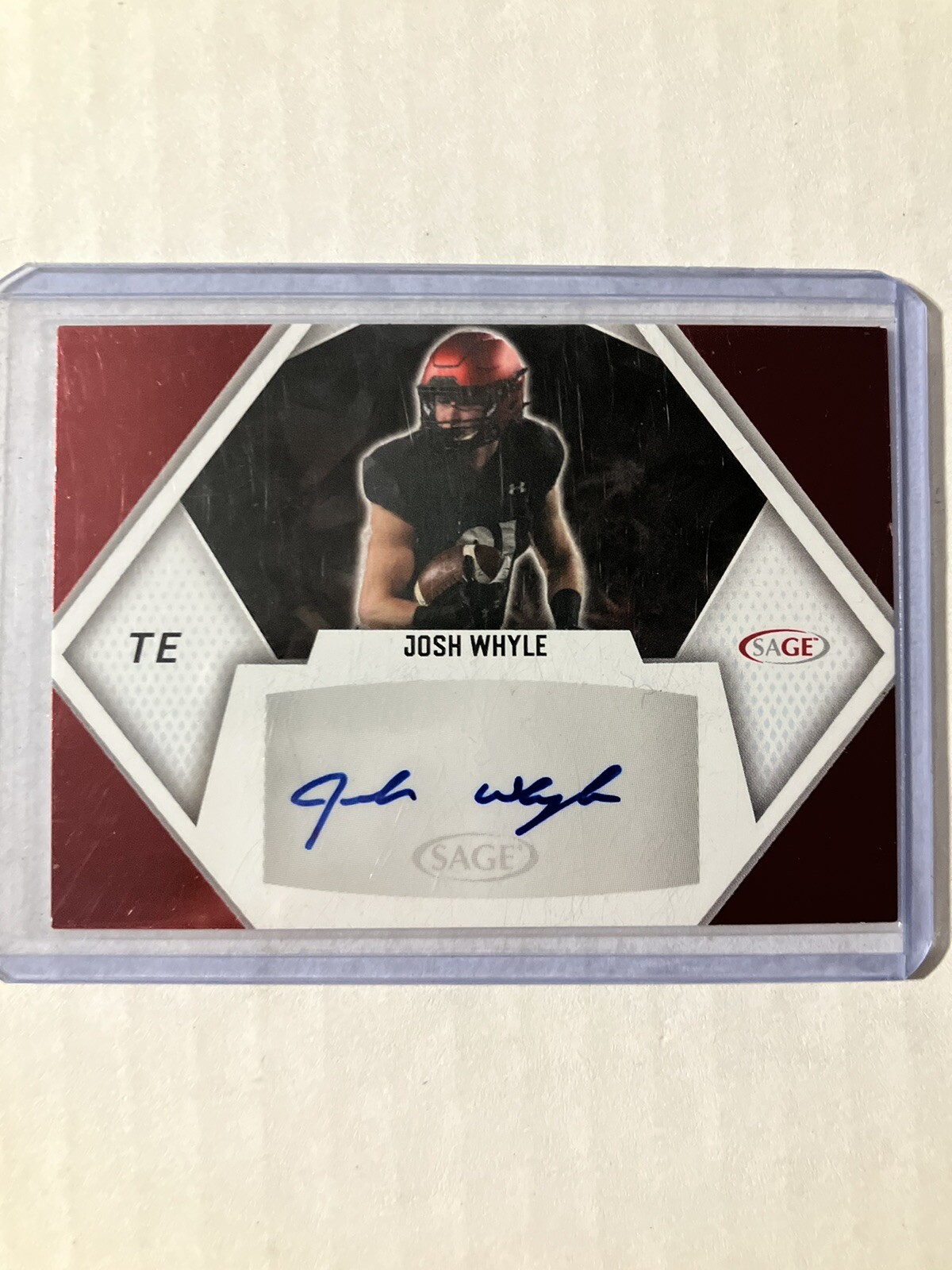 2023 SAGE Aspire Low Series Josh Whyle Rookie Autograph #A-JW ...