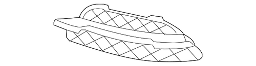 Genuine Mercedes-Benz Outer Grille 204-885-14-53 | eBay