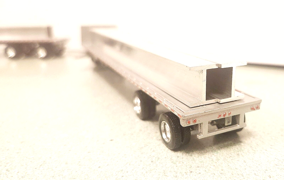 DCP / FG Mack R Sleeper - Custom Built 1 Off Steel Truck w/ 45 ft ...