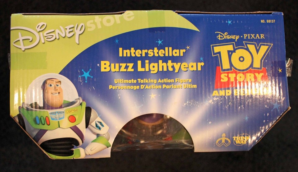 Toy Story RARE 12' INTERSTELLAR Talking Buzz Lightyear! | eBay
