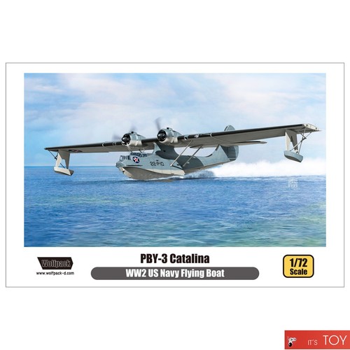 Wolfpack 1/72 PBY-3 Catalina WW2 US Navy Flying Boat Premium Edition ...