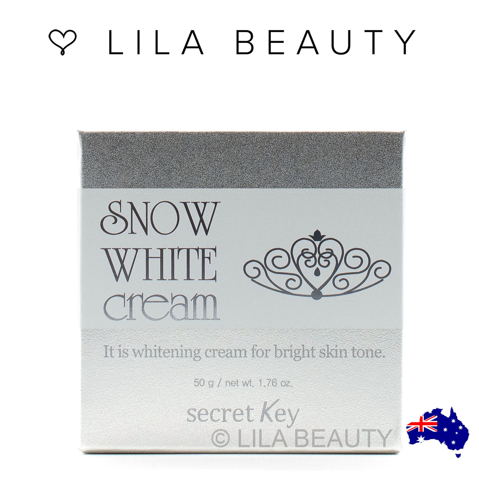 Secret Key Snow White Cream 50g Brightening Whitening Face Moisturizer ...