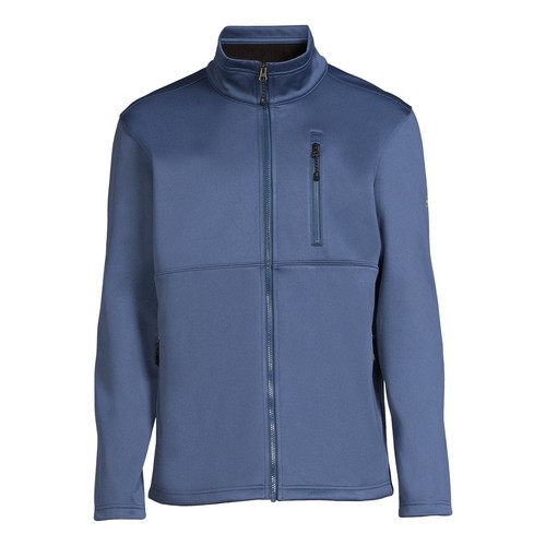 Swiss Tech Men's Softshell Jacket Wind Water Proof Blue Indigo 3XL (54-56) | eBay