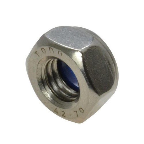 Pack Size 20 Stainless G304 Hex Nyloc Nut M3 (3mm) Metric Coarse Insert ...