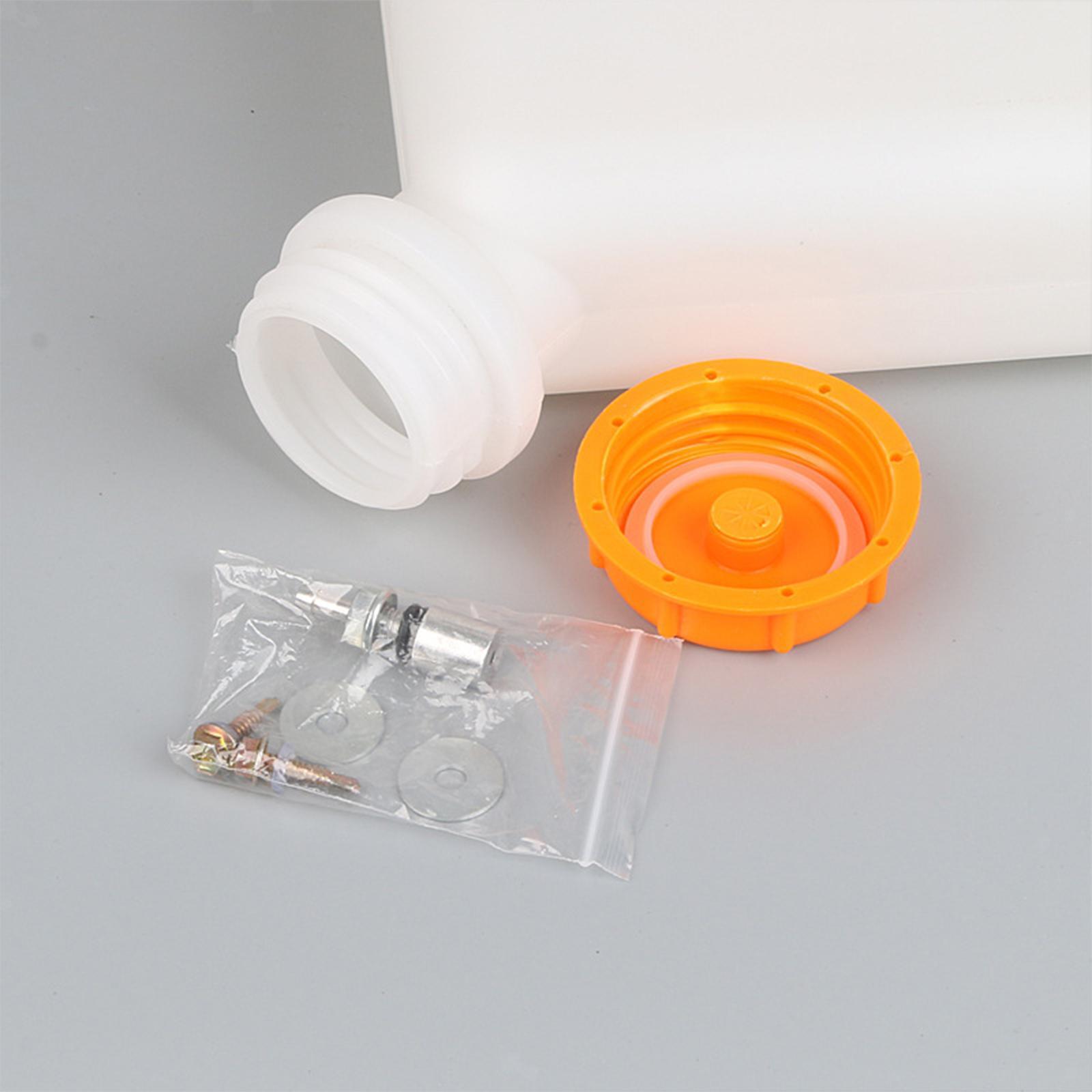 8L Fuel Tank Multifunction Portable Gasoline Tank Universal PP 2 Hole ...