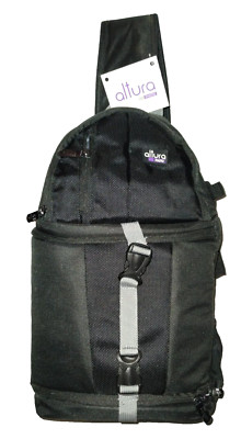 New ALTURA Photo SLR CAMERA SLING BAG Black Crossbody Photographer ...