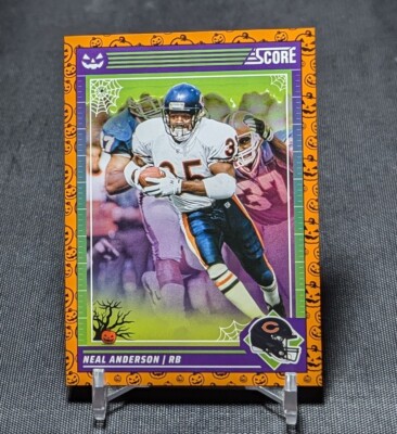Neal Anderson Orange Pumpkins 2024 Score A Treat Football Card #53 ...