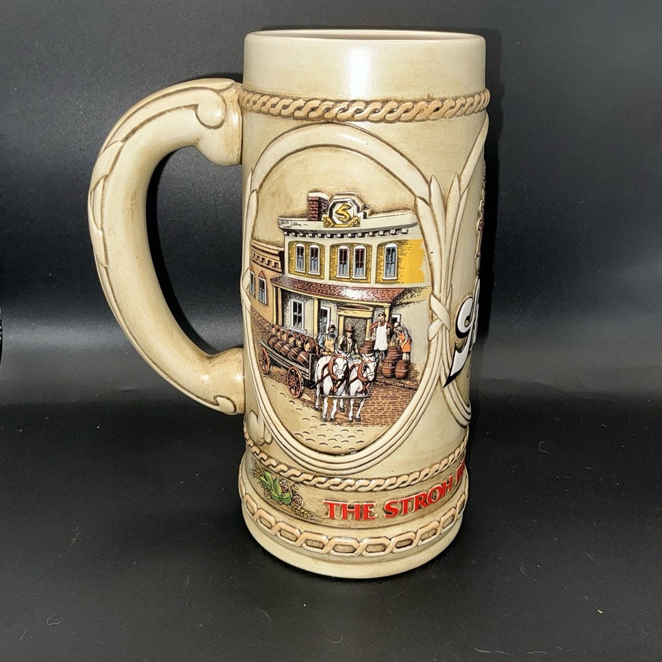 Vintage Limited Edition Ceramarte Stroh’s Beer Stein - Heritage Series ...