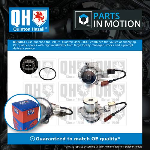 Water Pump fits SKODA RAPID 1.6D 15 to 19 CXMA Coolant QH 04L907284 ...