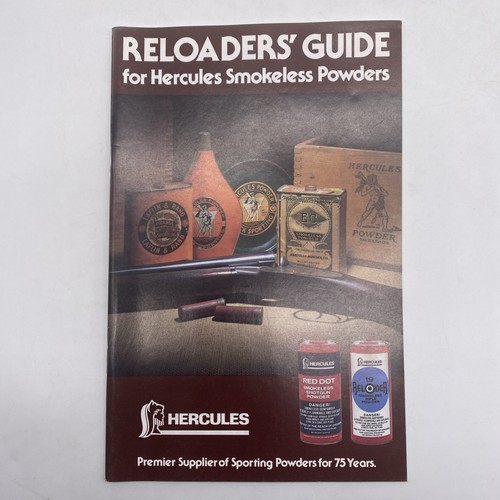 Hercules Reloaders Guide for Smokeless Powders Vintage Paperback | eBay