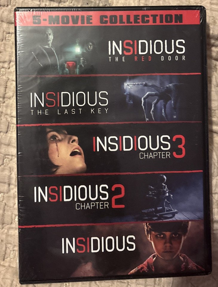 Insidious - 5 Movie Collection DVD Chapter 1 2 3 The Last Key - Tear in ...