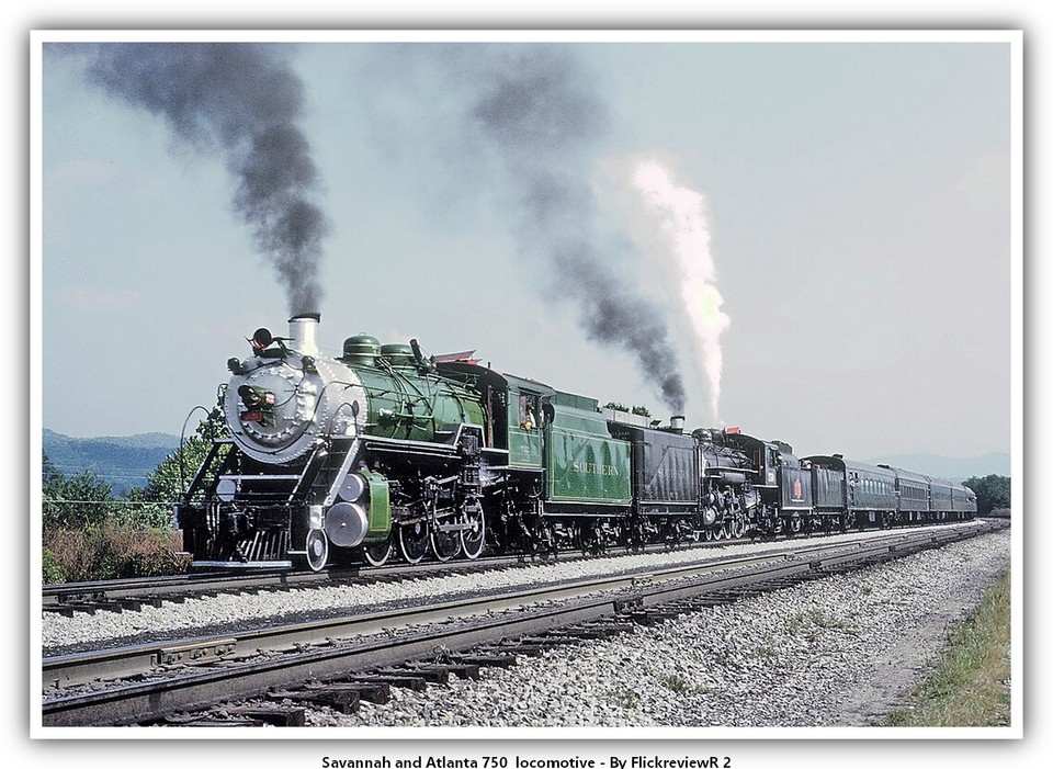 Savannah and Atlanta 750 train railroad | eBay