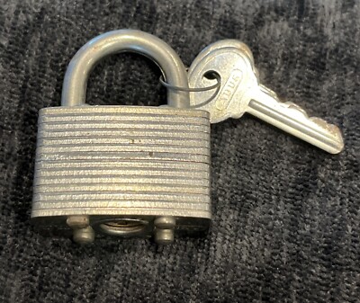 Vintage ABUS Padlock No. 38 Made in Germany With Keys | eBay
