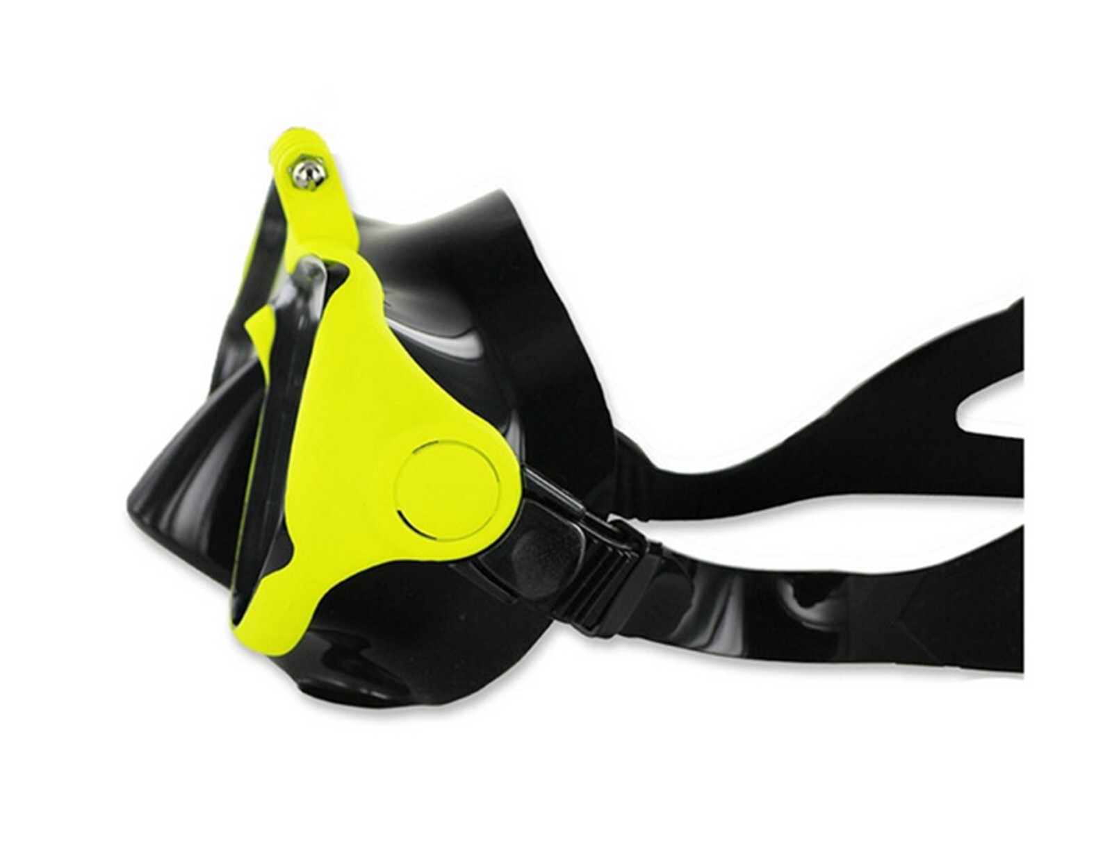 Yellow Diving Mask Scuba Goggles Glasses For Gopro Hero 4 3 Xiaomi ...