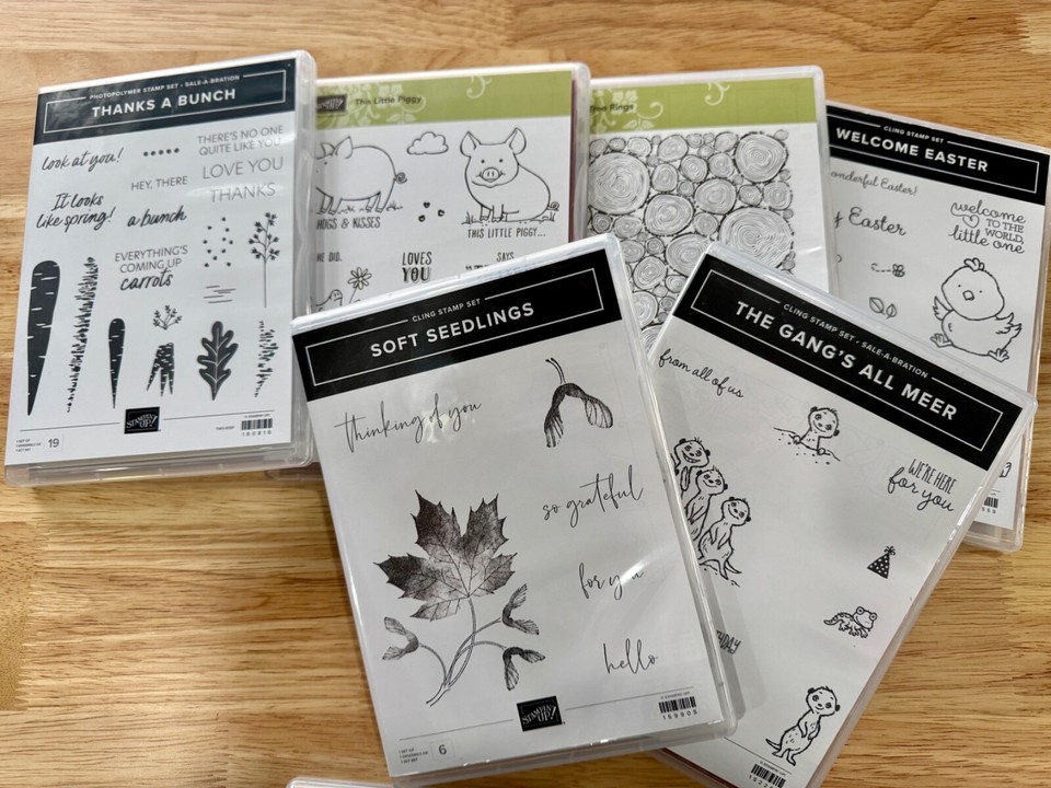 Stampin' Up! Photopolymer Stamp Sets *Used* | eBay