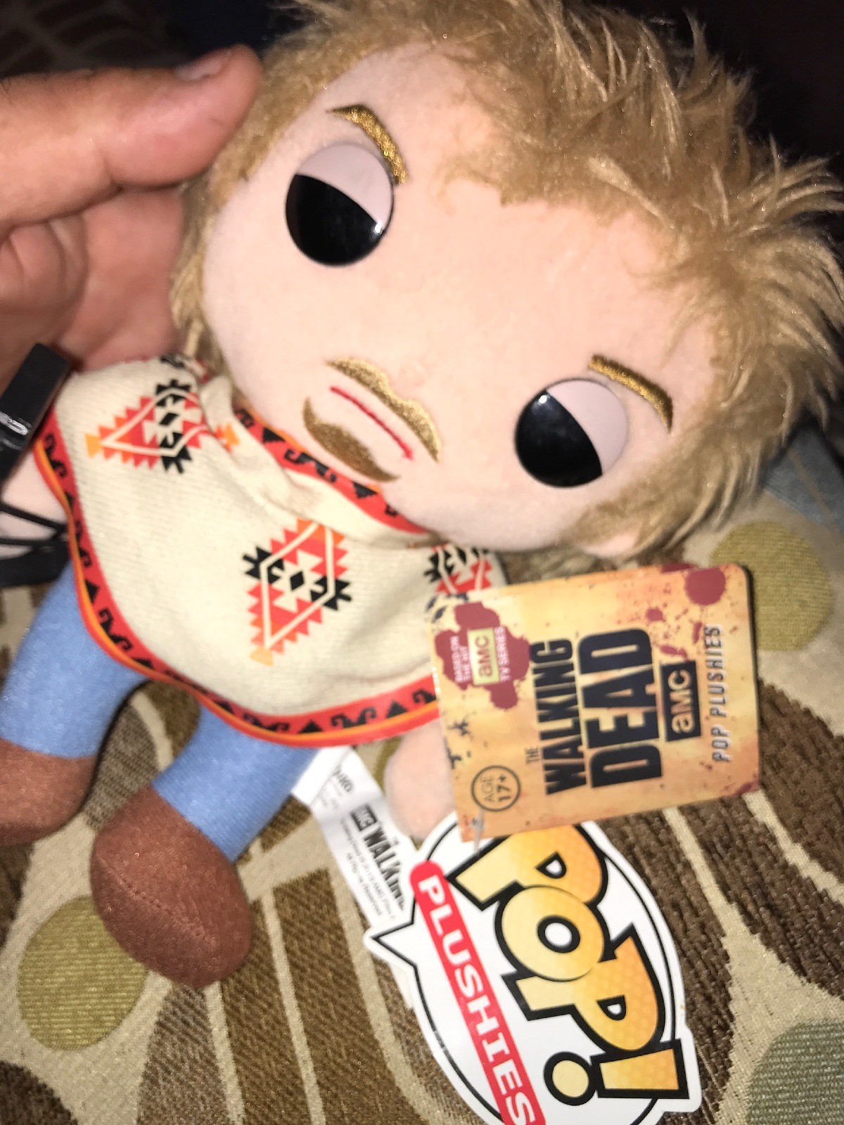 Walking Dead Daryl Dixon With Poncho POP Funko Plushies New Horror | eBay