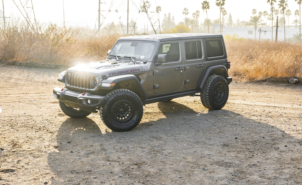 4 New 17" Fuel FC881 Surge Matte Black 17x9 5x5 5x127 Wheels Rims Jeep ...