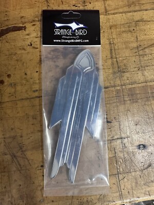 Harley 3720-41 Fender Ornament Squashed Bird Knucklehead Flathead 1941 ...