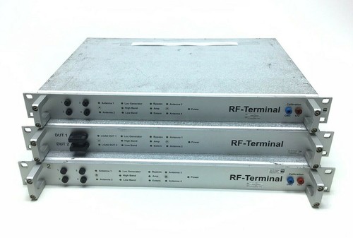 LOT OF 3 THE SYSTEMS RF-TERMINAL RFT-08079 / RFT-13049 / RFT-15072 RACK ...