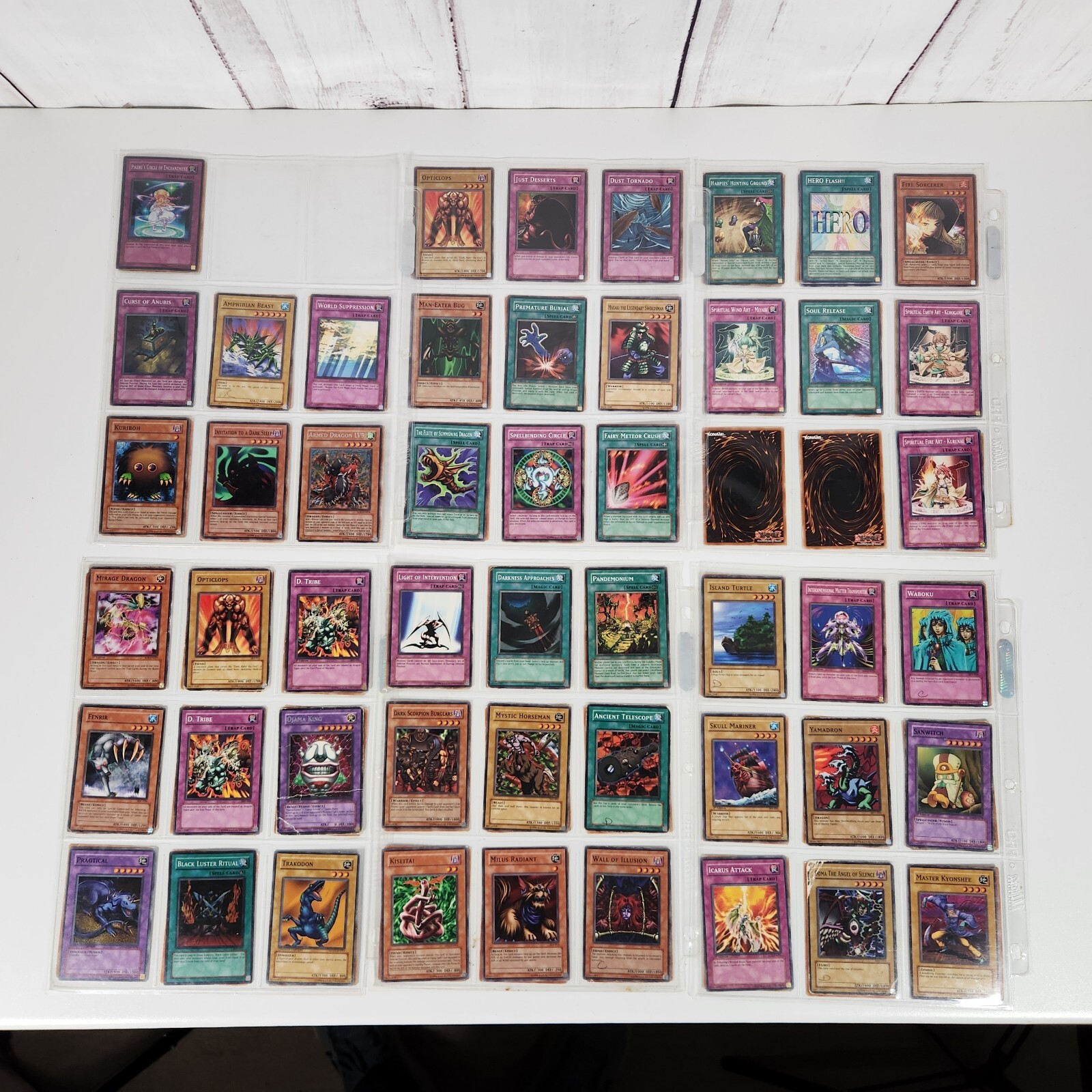 Vintage Yugioh Binder Collection - Lot of 380+ Cards ( Cards are in ...