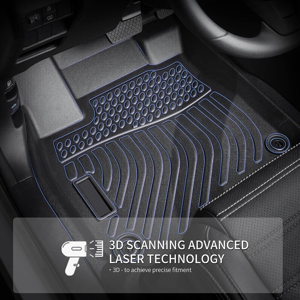 TPE Floor Mats Custom for Subaru WRX& WRX STi 2015 2016 2017 2018 2019 ...