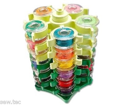 Stack and Store Bobbin Organizer - Holds 30 Bobbins | eBay UK