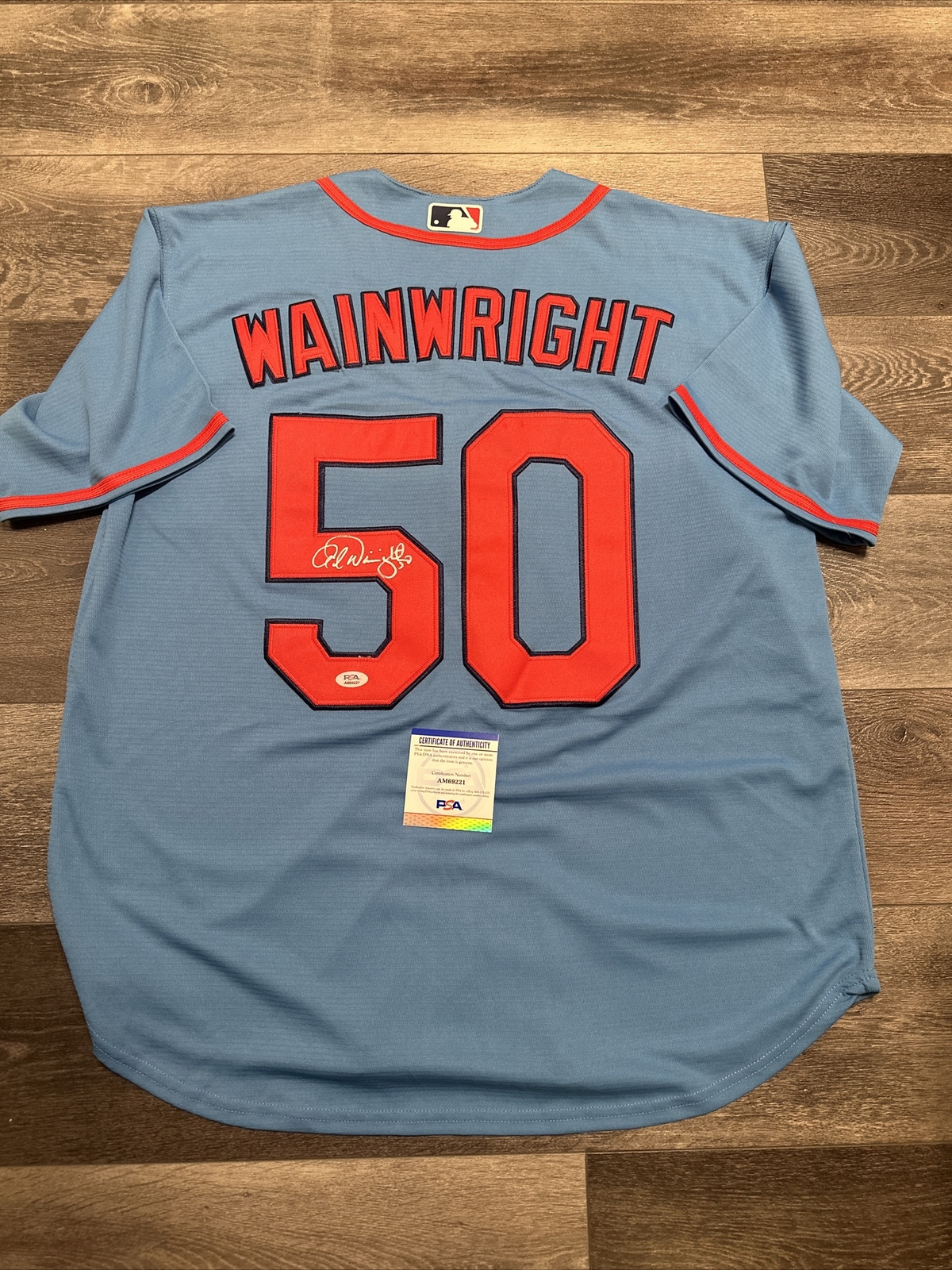 Adam Wainwright Autographed Memorabilia | Signed Photo, Jersey ...