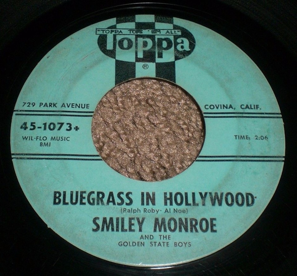 Bluegrass In Hollywood Small Wooden Cross Smiley Monroe~RARE 1950s ...
