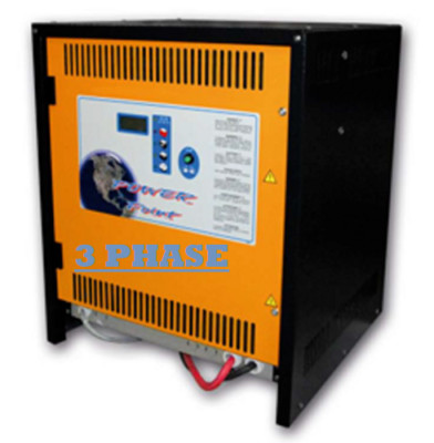 FORKLIFT DIGITAL BATTERY CHARGER 3 THREE PHASE 48V 100 AMP 500-700 AMP ...