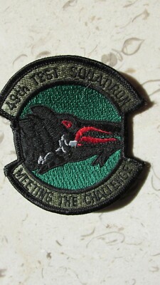 US Air Force patch. 49th Test Squadron subdued | eBay