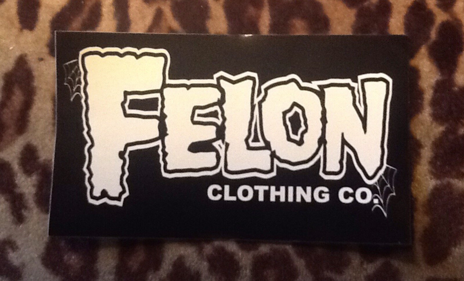 Felon Clothing CO. Decal Sticker Punk Rock Psychobilly Rockabilly ...