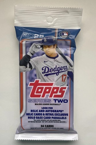 2025 Topps Series 2 Baseball AUTO/PATCH/RELIC/AUTO-RELIC Fat HOT PACK ...