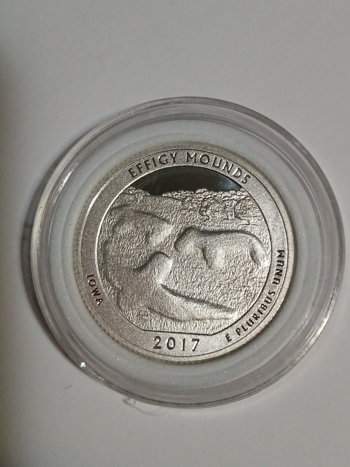 America the Beautiful Effigy Mounds Proof Quarter 2017 San Francisco S ...