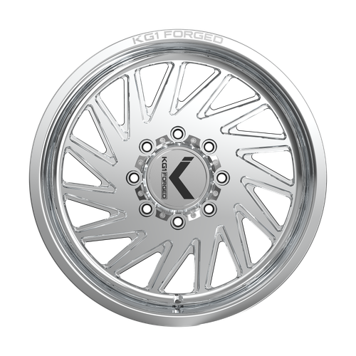 22x12 KG1 Forged KT056 Outburst Polished LEFT DIRECTIONAL Wheel 8x6.5 ...