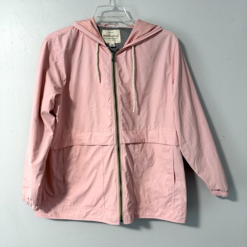 Weatherproof Vintage Waterproof Hooded Rain Slicker Jacket Raincoat ...