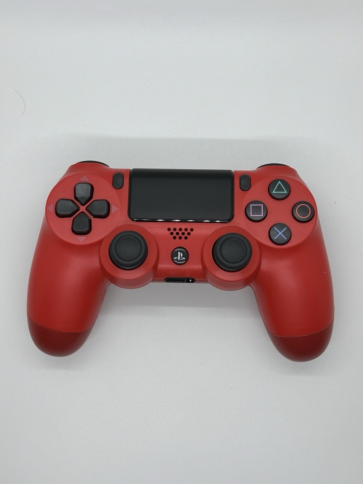 Sony PlayStation 4 PS4 Dualshock 4 Controller Red - Gently Used | eBay
