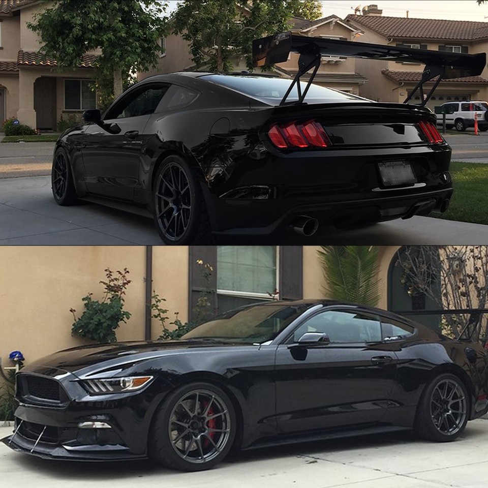 Genuine 1.5m Gloss Black Vinyl Wrap Car Sticker Film Decal Bubble Free ...