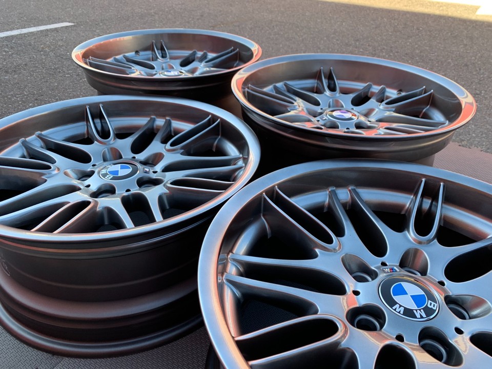 Set of RARE OEM 18" BMW E39 M5 Style 65 rims (Rears OE Spec) all in ...