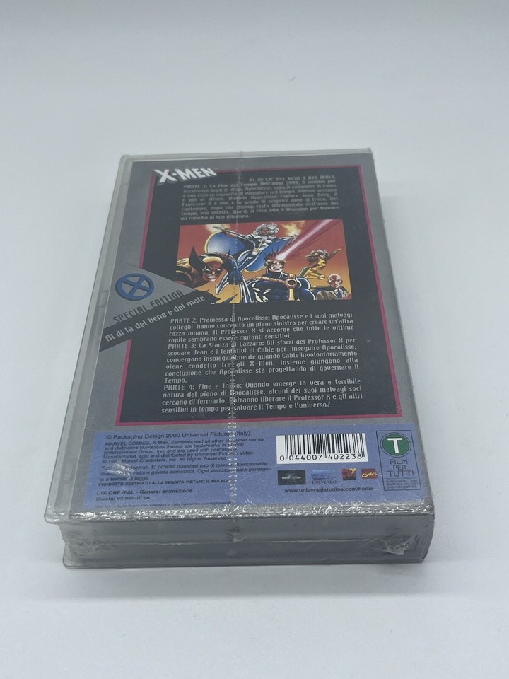 VHS X-Men Vol. 3 Fox Kids Comics + Poster Universel Scellé J26 | eBay