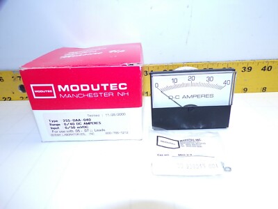 Panel Meters - Modutec