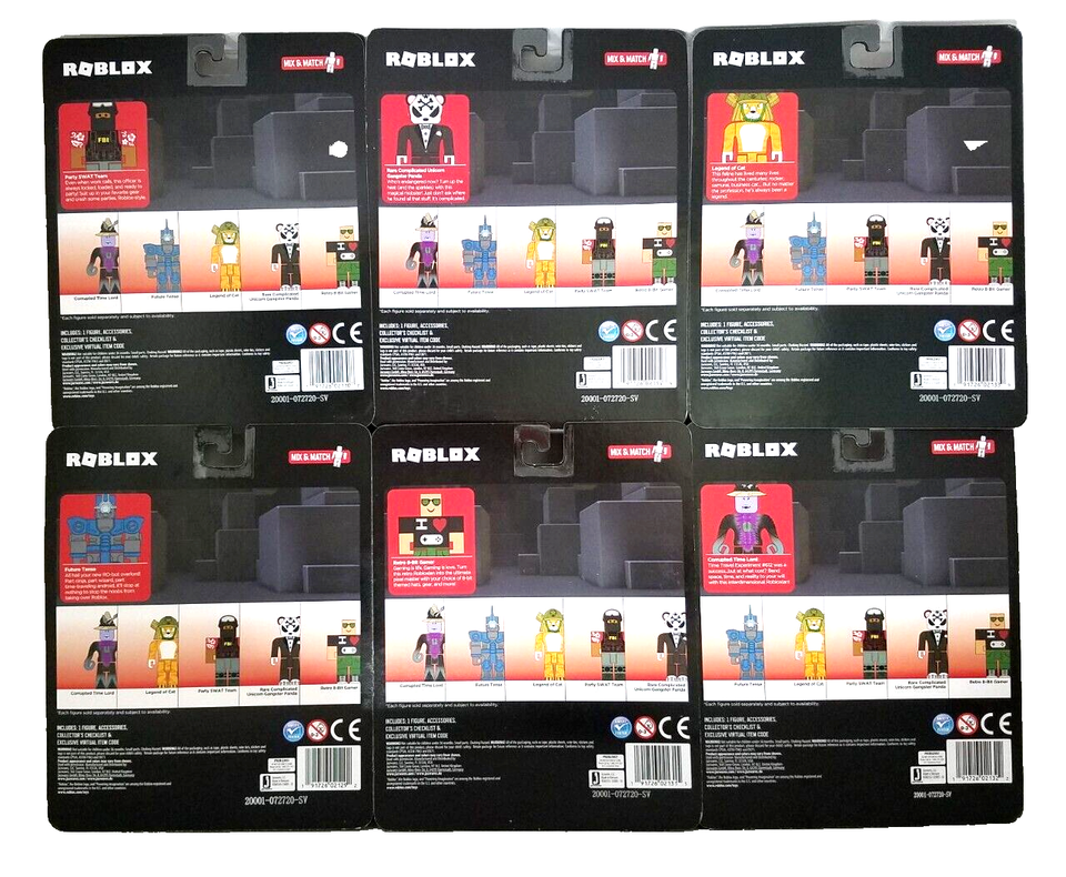 ROBLOX Avatar Shop Action Figure Set of 6 New | eBay