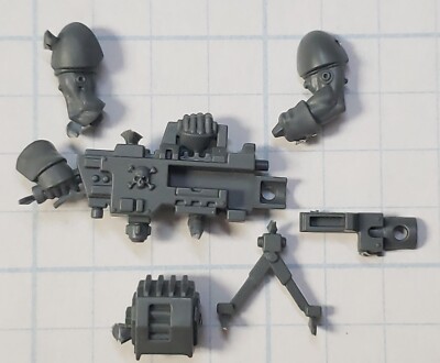 Warhammer 40k Space Marine Bits Scout Squad Heavy Bolter w Arms | eBay