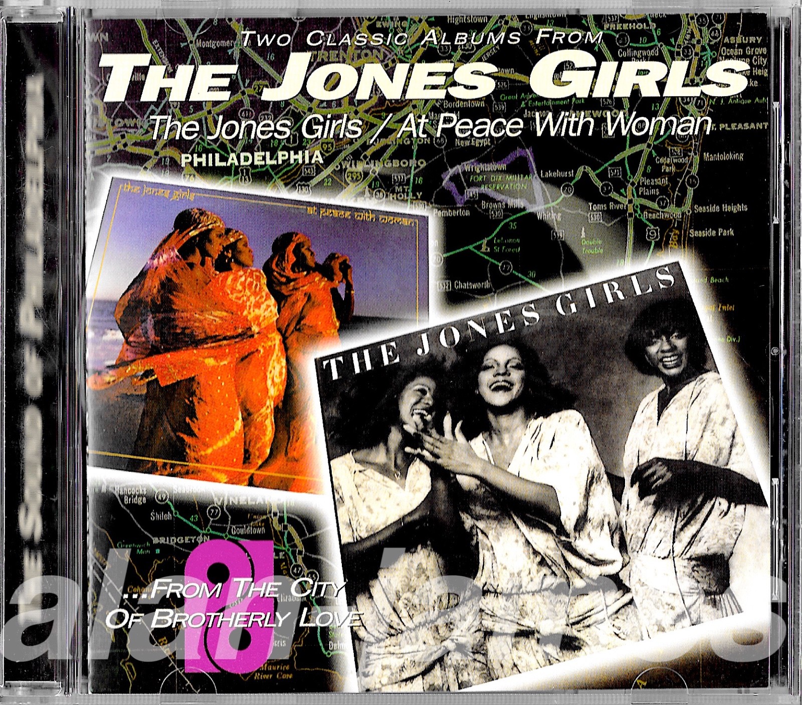 The Jones Girls JONES GIRLS At Peace with Woman 1998 OOP UK CD Mint ...